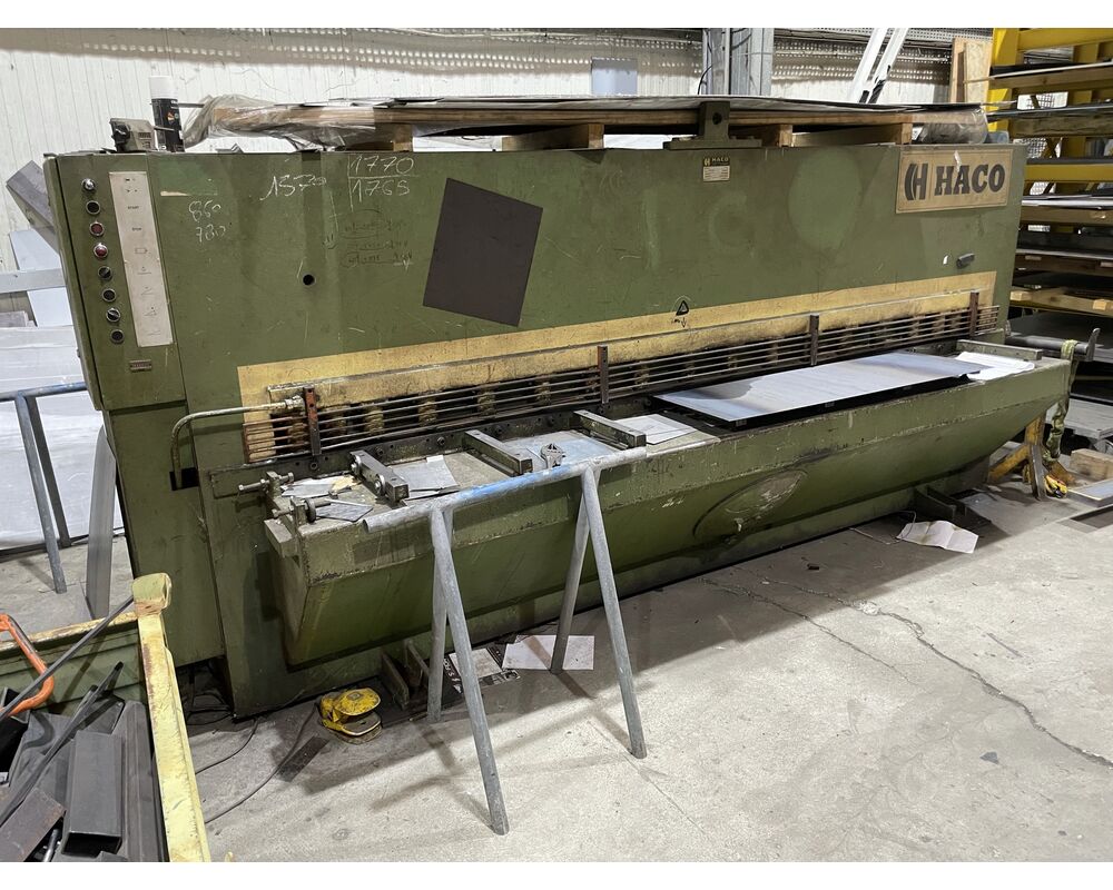 Guillotine shear HACO TOOLMASTER 36 105186 | France Machines Outils